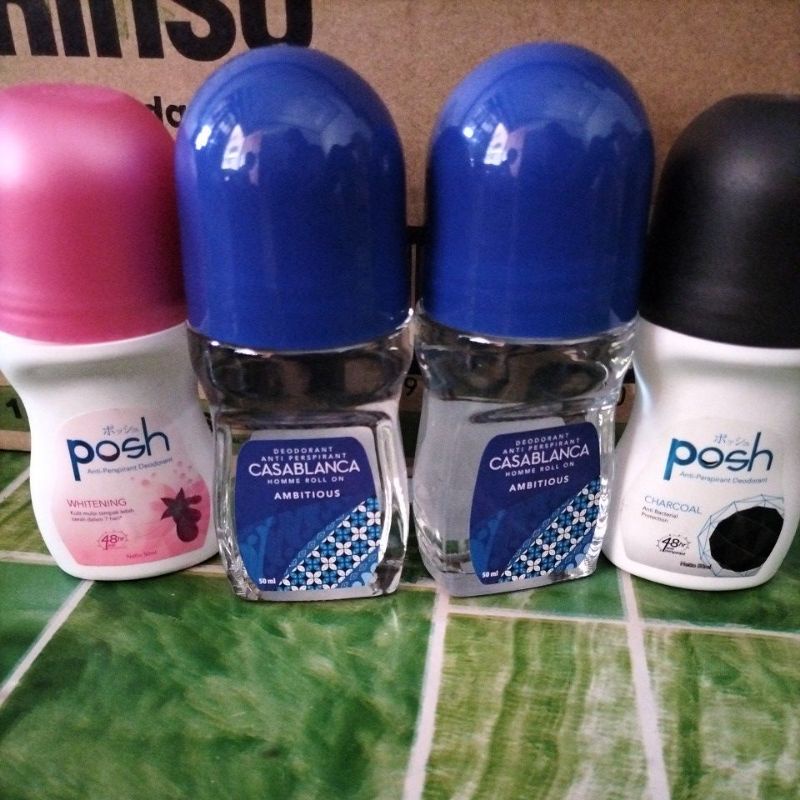 Jual Casablanca ,posh deodorant 50ml | Shopee Indonesia