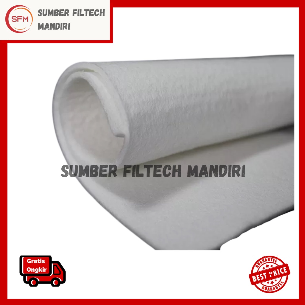Jual Kain Saringan Filter Cloth Air / Water/ Minyak /1, 5, 10, 20, 25 ...