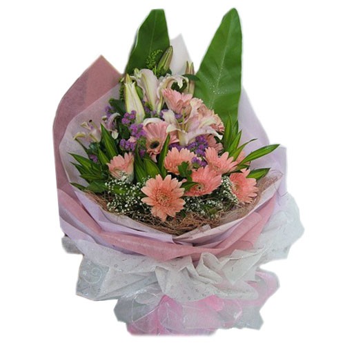 Jual Karangan Bunga Buket Tangan / Hand Bouquet tipe 89 | Shopee Indonesia