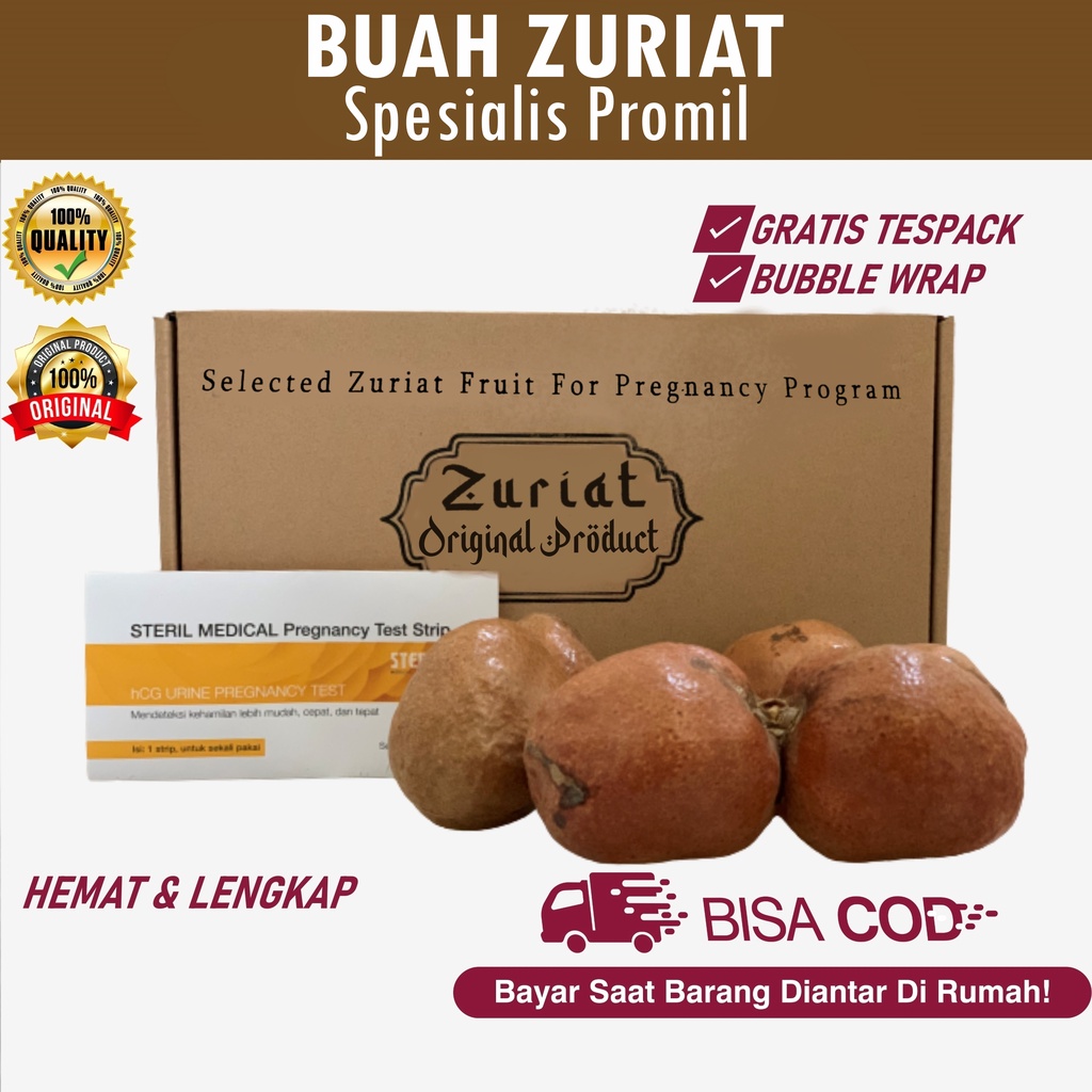 Jual [ORI] Buah Zuriat Promil 1kg / Free Test Pack / Buah Zuriat Mesir ...