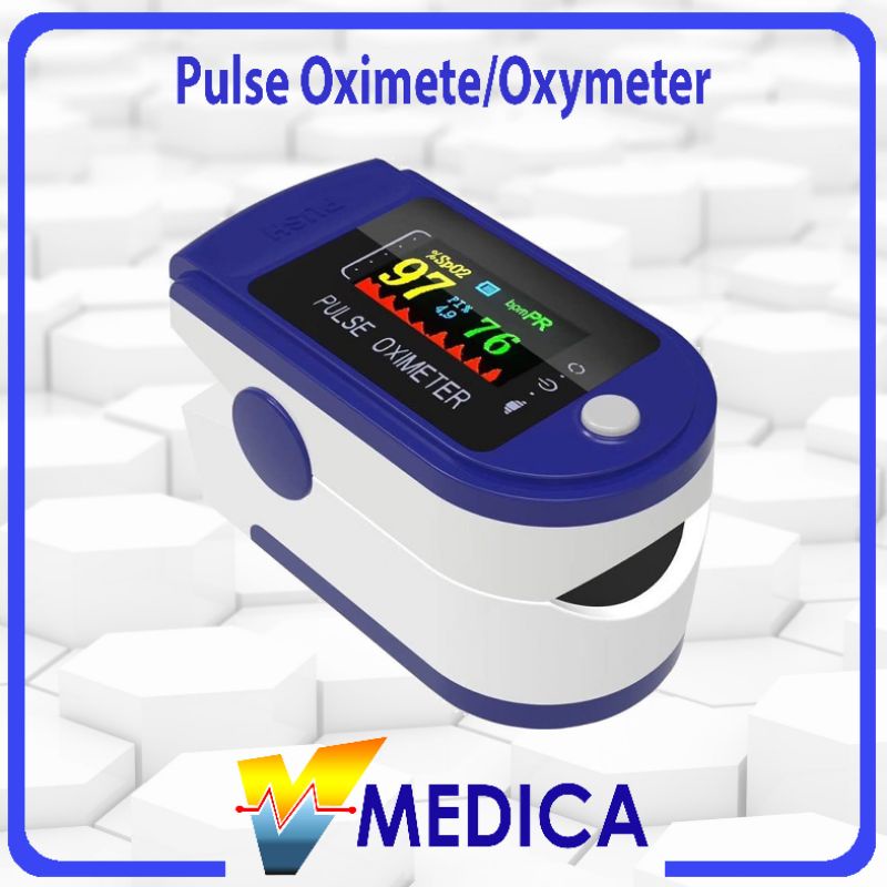 Jual Finger Pulse Oxymeter/Oxymeter/Saturasi Oksigen/SpO2 | Shopee ...