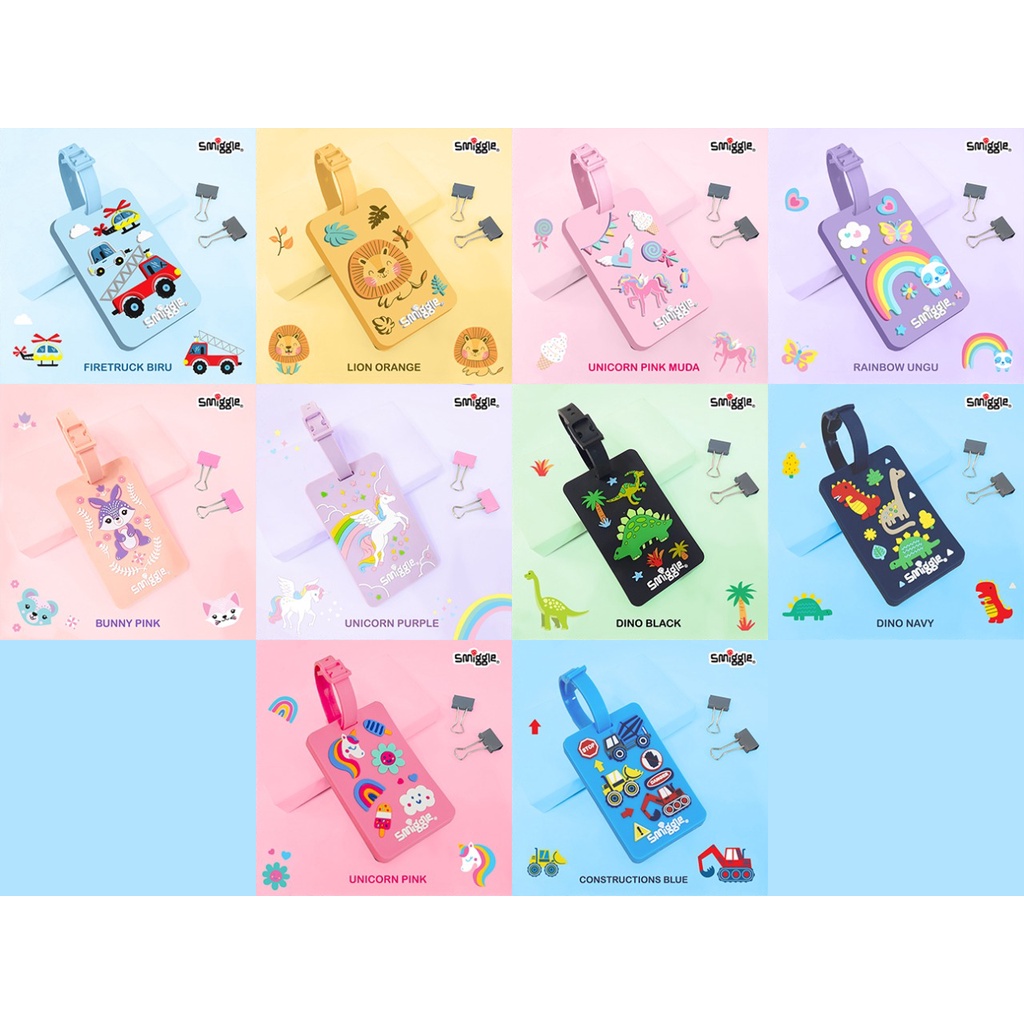 Jual SMIGGLE NAMETAG RUBBER 413171 | Shopee Indonesia