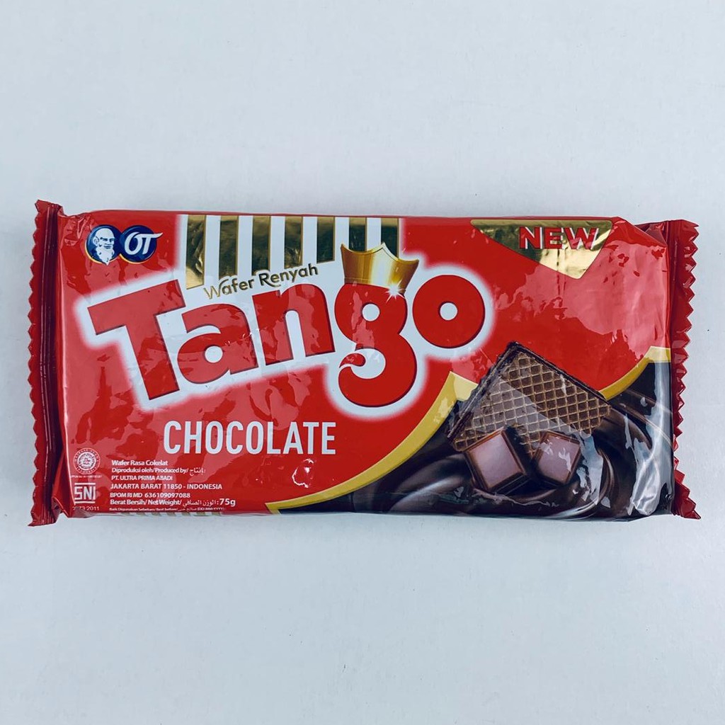 Jual TANGO WAFER RENYAH/RASA CHOCOLATE 75g | Shopee Indonesia