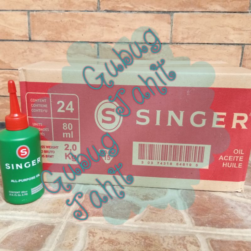 Jual Oli singer 80 ml | Shopee Indonesia