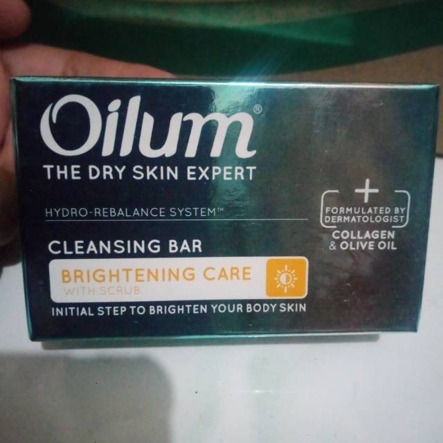 Jual Oilum Cleansing Bar Soap Brightening Care with Scrub 85g | Shopee ...