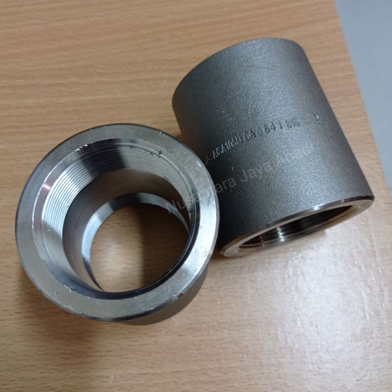 Jual Socket Coupling Besi A105 3000 psi NPT 2 " inchi DN 50 | Shopee ...