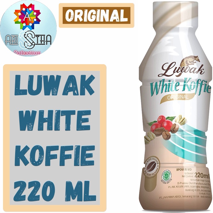 Jual Kopi Luwak White Koffie Original Botol 220ml Ready Drink Indonesia ...