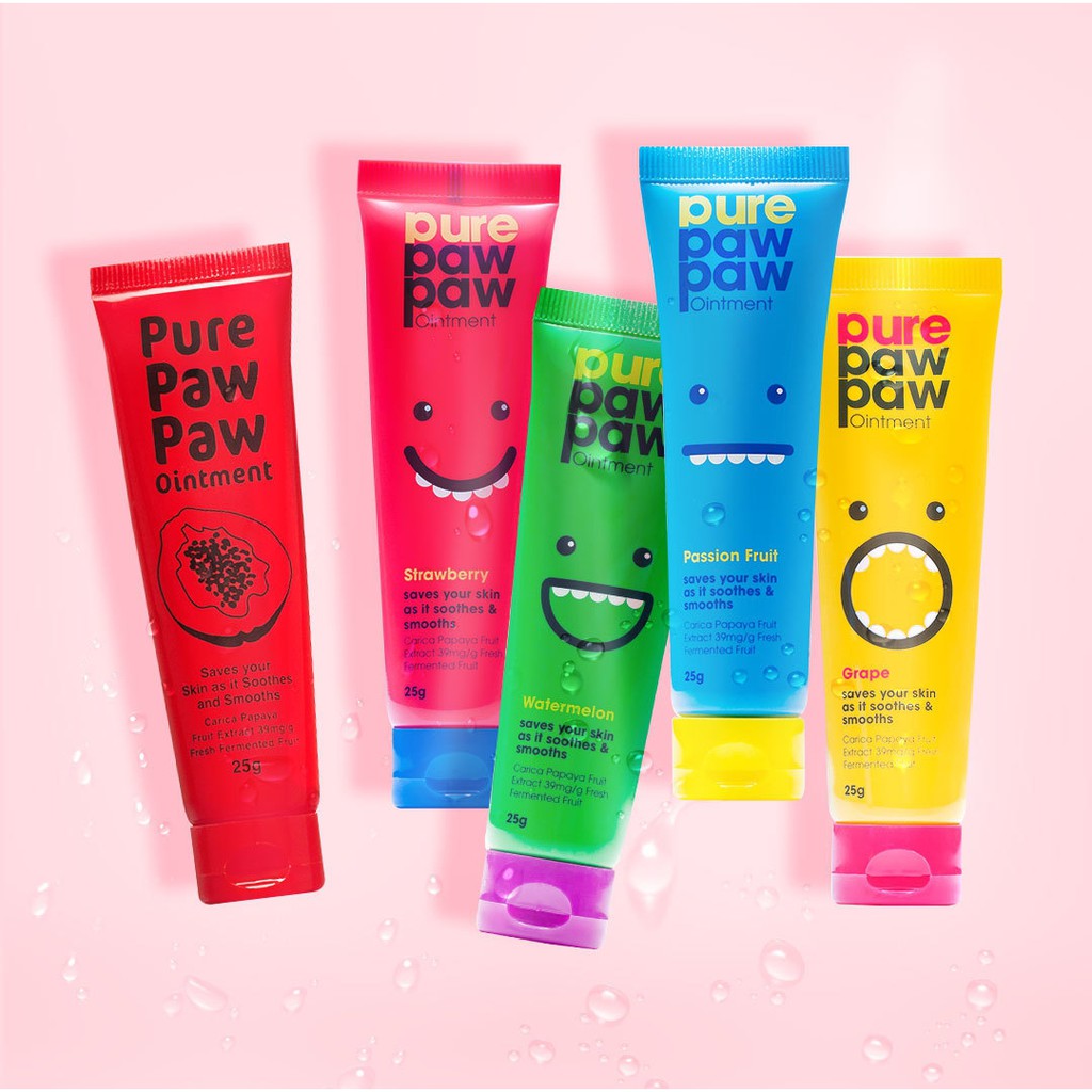 Jual Pure Paw Paw Ointment Salep Lip Balm Barrier Cream 25gr | Shopee ...