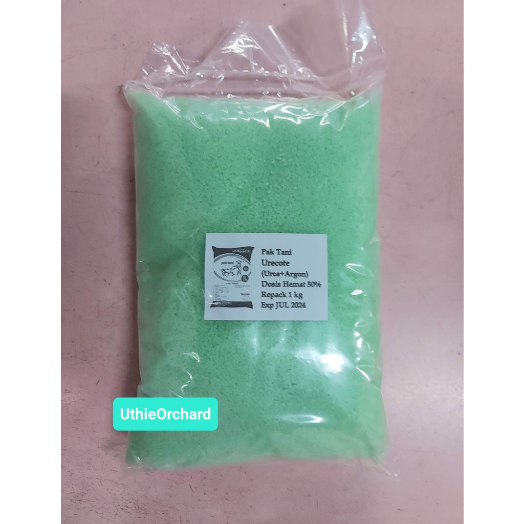Jual Pak Tani Urecote (Urea+Argon) REPACK 1 Kg - Dosis Hemat s/d 50% ...