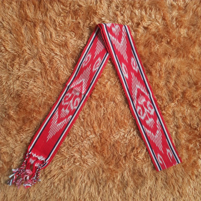 Jual SYAL IKAT KEPALA TENUN MOTIF DAYAK KALIMANTAN Indonesia|Shopee ...