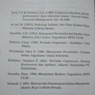 Jual BUKU ORIGINAL MANAJEMEN SUMBER DAYA MANUSIA TEORI KONSEP DAN INDIKATOR PANDI AFANDI ...