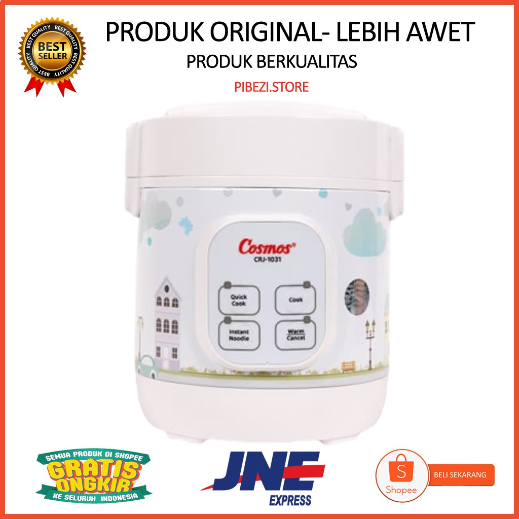 Jual COSMOS Mini Digital Rice Cooker 4 in 1 - CRJ-1031 Y2E6 | Shopee ...
