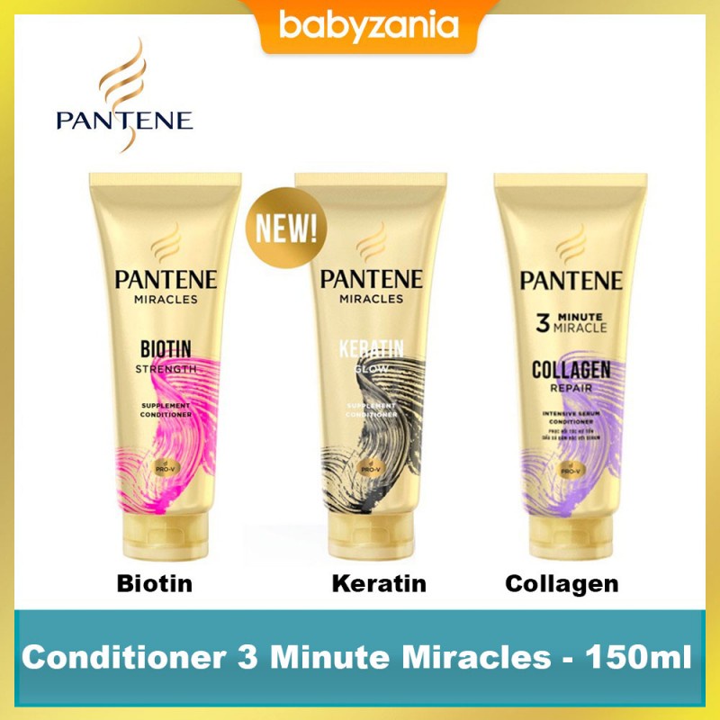 Jual Pantene Conditioner 3 Minutes Miracles Kondisioner Rambut - 150 ml ...