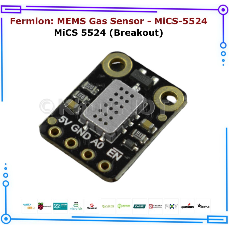 Jual Dfrobot Fermion Mems Gas Sensor H2s Leak Nh3 Mics 5524