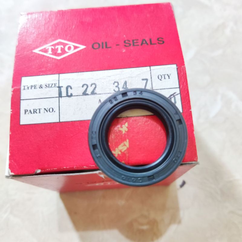 Jual Oil Seal TC 22 34 7 TTO Japan Oli Sil Seals 22*34*7 22x34x7 Karet | Shopee Indonesia