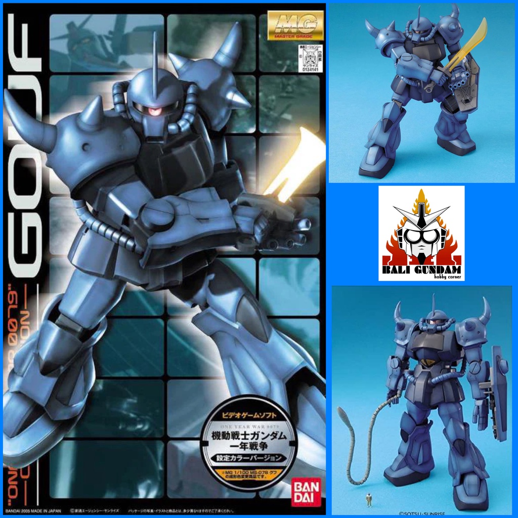 Jual MG 1/100 MS-07B GOUF Ver OYW ANIME 0079 Bali Gundam Hobby Corner ...