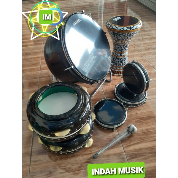 Jual 1 set hadroh hitam polos natural isi 9 alat plus tas | Shopee ...