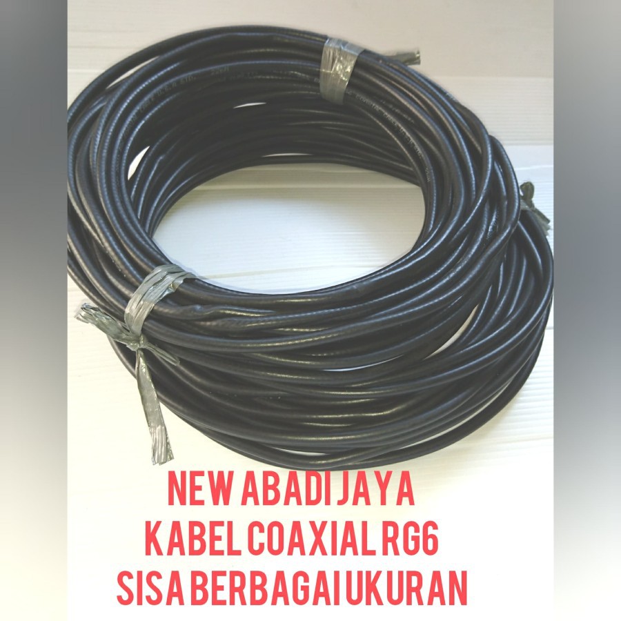 Jual Kabel Antena Coaxial RG6 Sisa Berbagai Ukuran | Shopee Indonesia