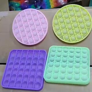 Jual Glow in The Dark Popit Pop It Fidget Luminous Toy Push Pop Bubble ...