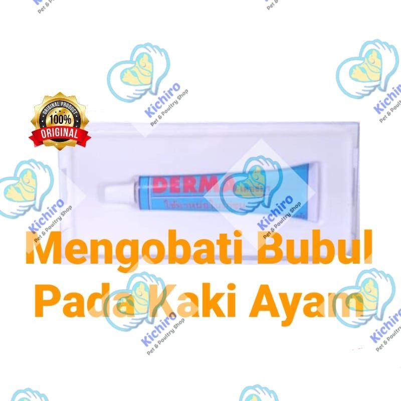 Jual Derma Salep Bubul, Kutil, Mata Ikan Untuk Hewan Ayam Import ...