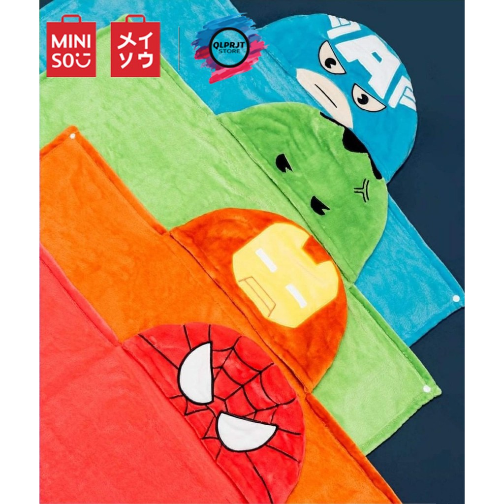 Selimut Lucu Dengan Hoodie By MINISO JAPAN | Shopee Indonesia
