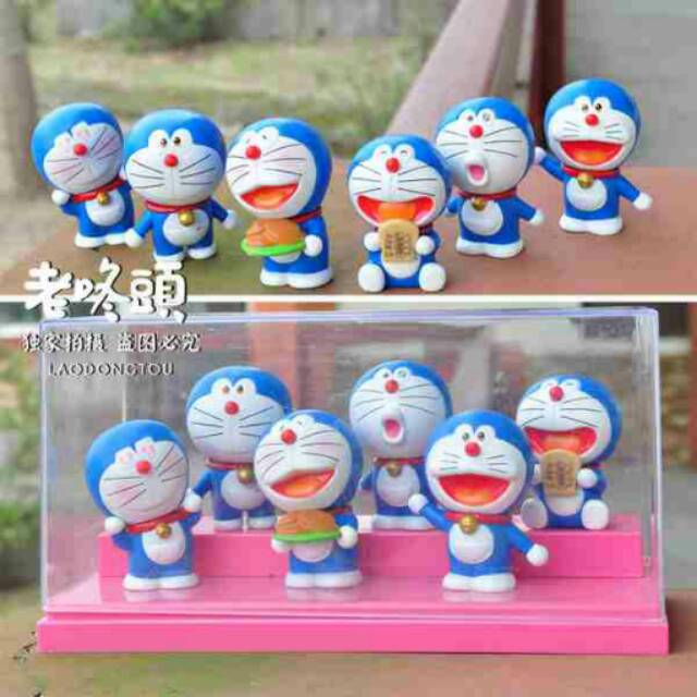 Jual 02611 miniature doraemon figure dorayaki | Shopee Indonesia
