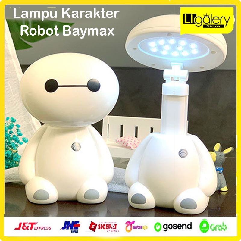 Jual [BISA COD] Lampu Karakter Robot Baymax untuk mainan sekaligus ...