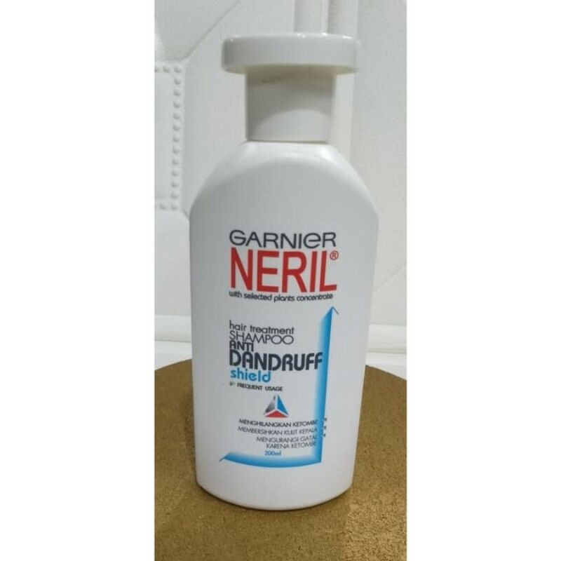 Jual COD Garnier Neril Anti Dandruff Shield Shampoo 200ml | Shopee ...