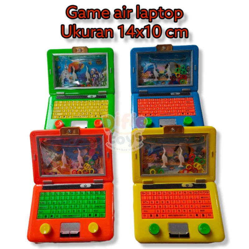 Jual game air LAPTOP gimbot air pencetan mainan game water games harga ...