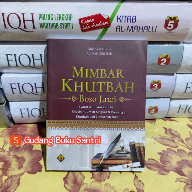 Jual Mimbar Khutbah Kutbah Boso Jawi | Shopee Indonesia