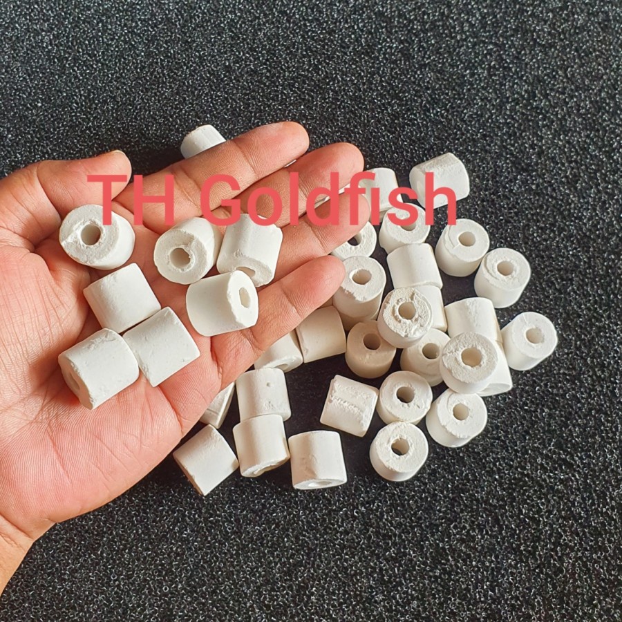 Jual BioRing Bio Ring Keramik 20 kg, Media Filter Ceramic | Shopee ...