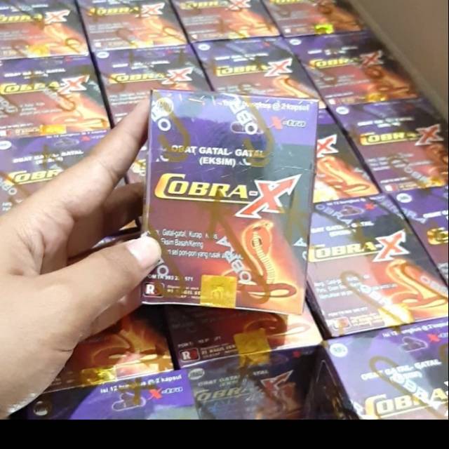 Jual Kapsul cobra x eksim _ obat gatal gatal kulit | Shopee Indonesia