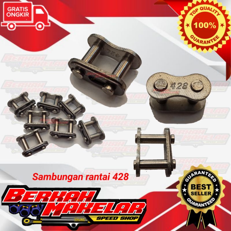 Jual Sambungan rantai rante 428 (1pcs) | Shopee Indonesia