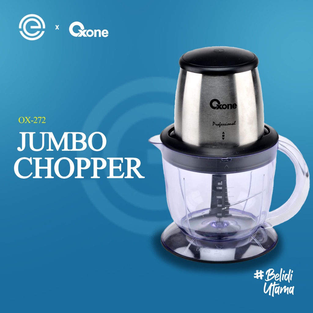 Jual OXONE Blender Chopper Jumbo OX-272 | Shopee Indonesia