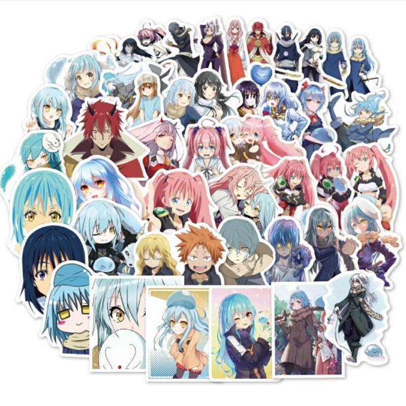 Jual stiker anime tensei shitara slime rimuru tempest Indonesia|Shopee ...