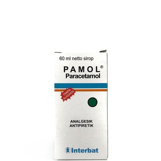 Jual Pamol Sirup 60 ml obat untuk meredakan sakit gigi dan demam untuk ...