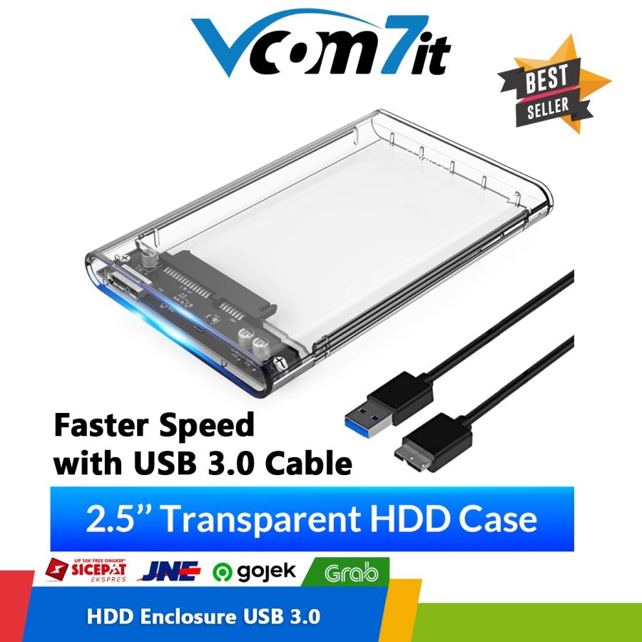 Jual CASING HDD HARDDISK EXTERNAL USB 3.0 2.5" SATA Enclosure ...