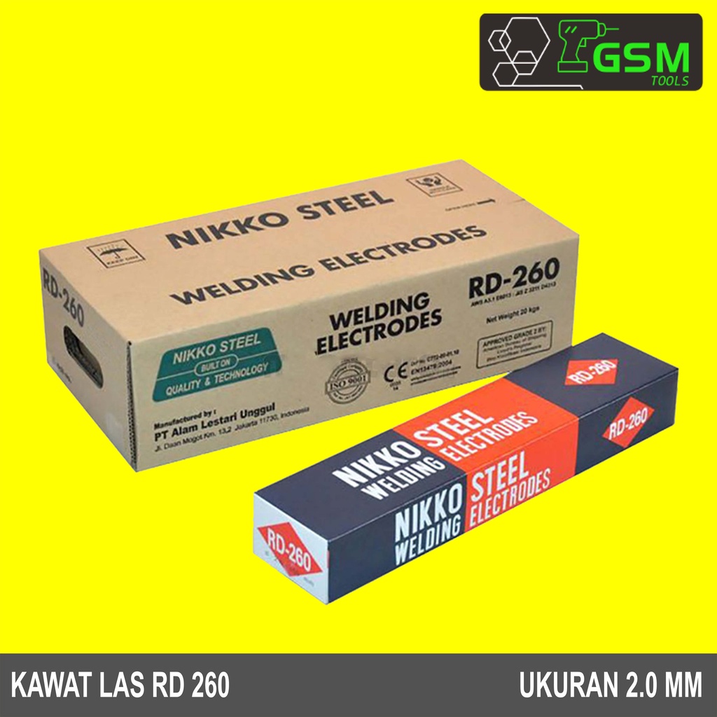 Jual KAWAT LAS RD 260 KEMASAN 1 KG | Shopee Indonesia