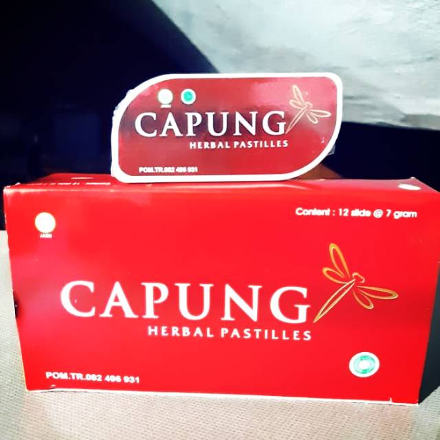 Jual Capung herbal pastilles-permen meredakan batuk-mengurangi bau ...