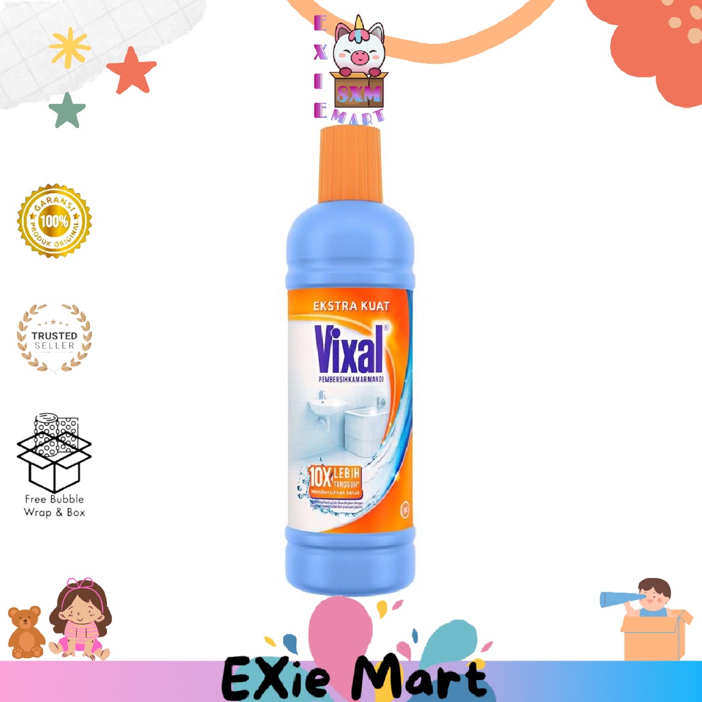 Jual VIXAL PEMBERSIH PORSELEN KAMAR MANDI EXTRA KUAT BOTTLE 780 ML ...