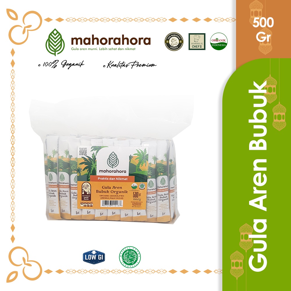 Jual Gula Aren Bubuk Sachet/ Stick Mahorahora 5gr- 100 Pcs Non Box ...