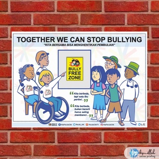 Jual Poster Together We Can Stop Bullying | Shopee Indonesia