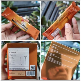 Jual Alphameta Alpha Meta Sachet Original Brown Rice Indonesia|Shopee ...