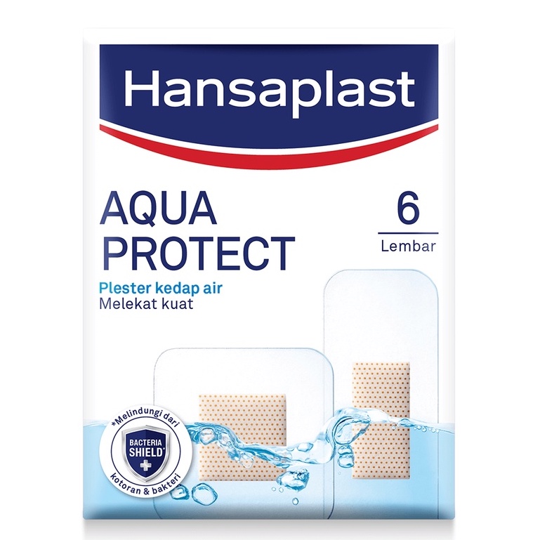 Jual HANSAPLAST AQUA PROTECT ANTI AIR PLESTER LUKA 6 LEMBAR | Shopee ...