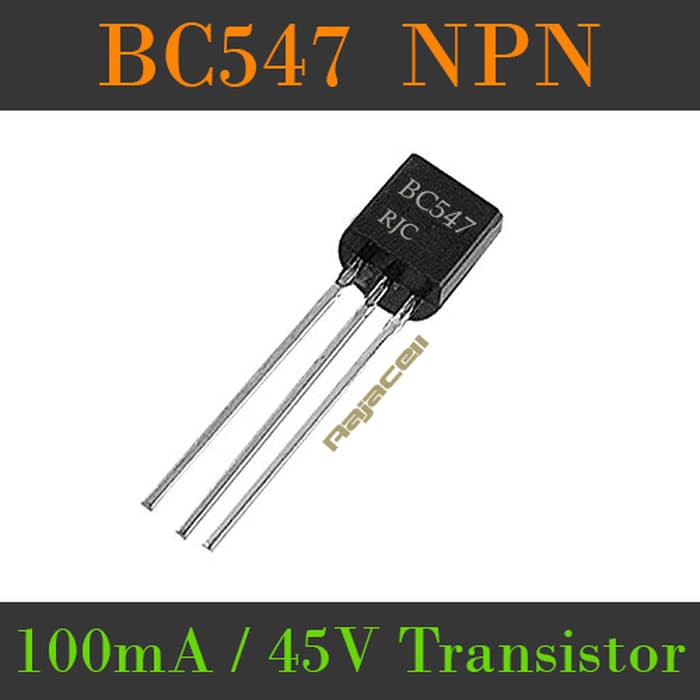 Jual Transistor Bc547 Npn 100Ma 45V 500Mw Multifunction Power Transistor | Shopee Indonesia
