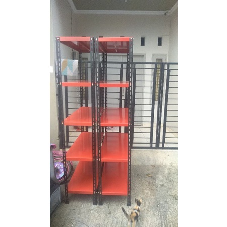 Jual rak gudang besi siku murah berkualitas | Shopee Indonesia