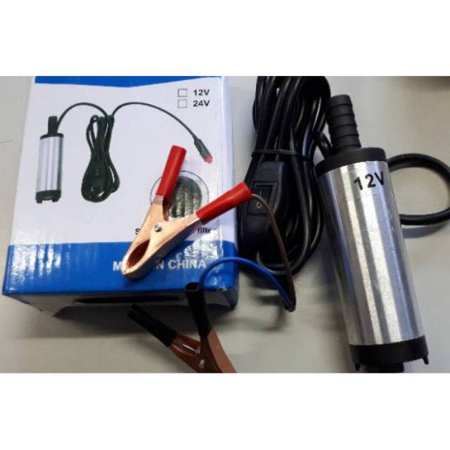 Jual Pompa air Dc 12Volt Dc Bisa Untuk Minyak Oli atau Solar | Shopee ...