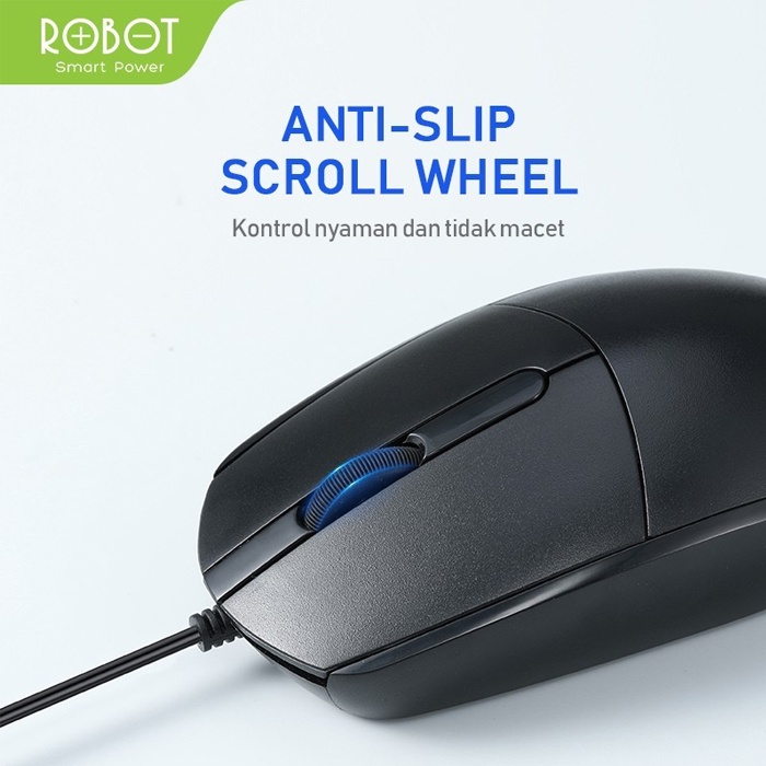 Jual Mouse Gaming Robot M120 Laptop PC Kabel USB Wired Terbaik Murah ...