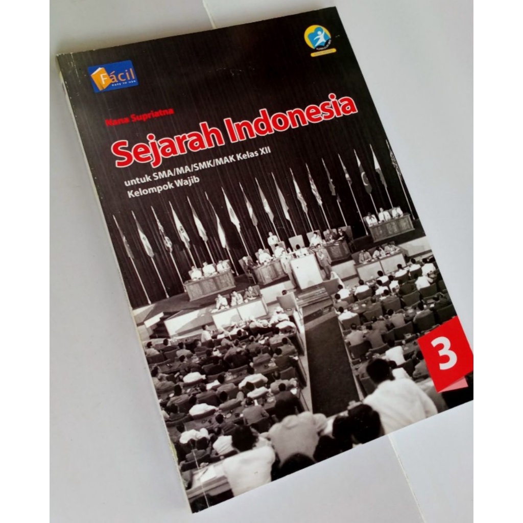 Jual Buku Paket Pelajaran Sejarah Indonesia Kelompok Wajib Kelas 12 Facil Grafindo Kurikulum ...