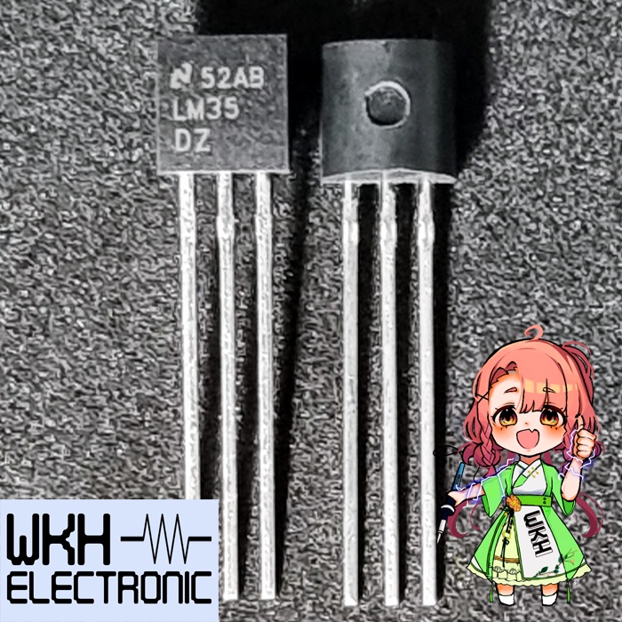 Jual Sensor Suhu LM35DZ LM35 TO-92 TEMPERATURE SENSOR IC | Shopee Indonesia